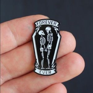 Lady Rad | Jewelry | Forever Ever Lovers Enamel Pin | Poshmark